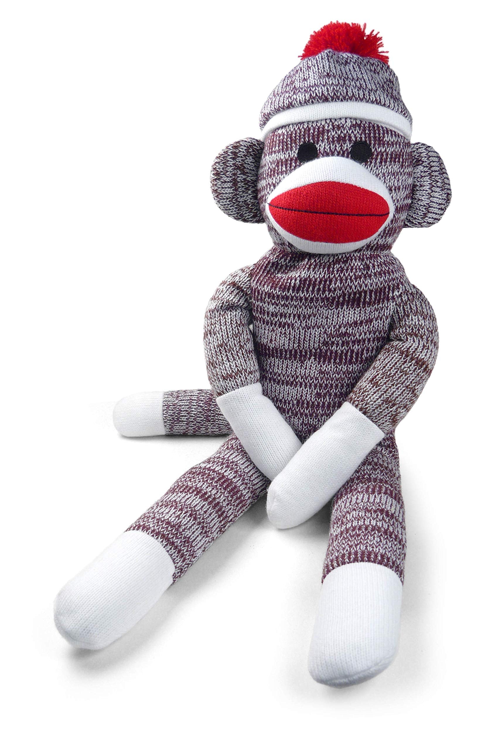 Pennington Bear Co The Original Sock Monkey Peluche tricotée à la main ...